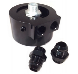 Chevy V8 Oil Take-off Plate – Three Car Garage